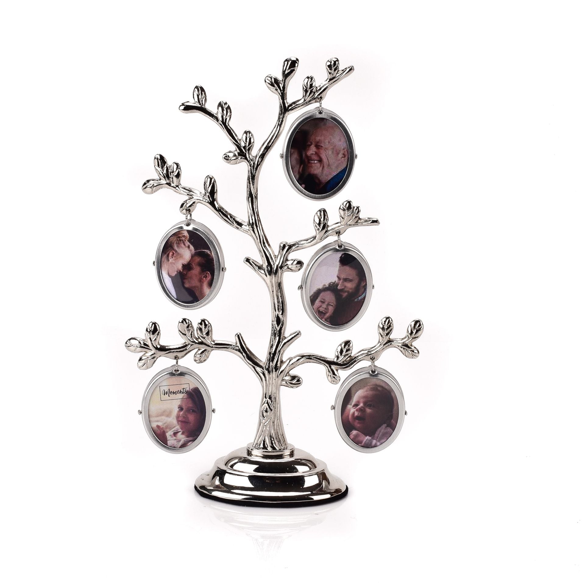 Silver Family Tree Collage Frame – Lu Lu's Gift Company