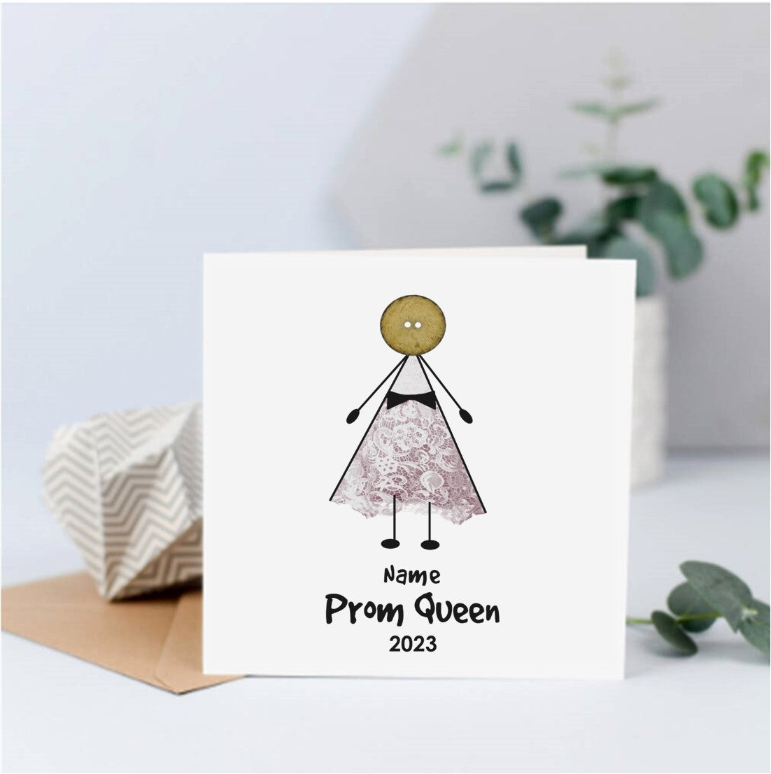 Prom Queen Personalised Greeting Card – Lu Lu's Gift Company