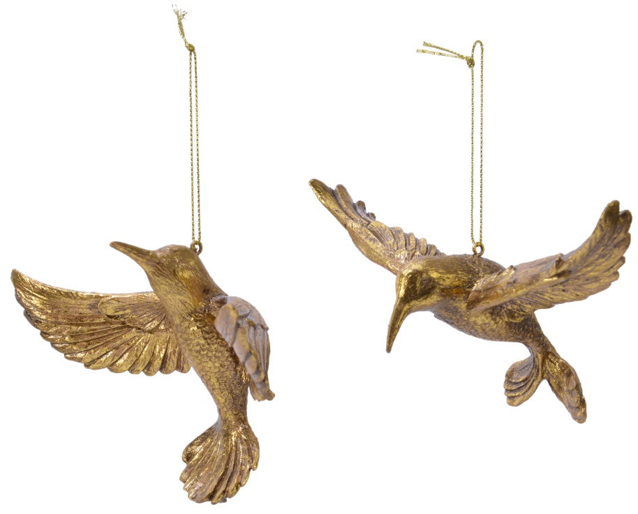 Gold Hummingbird Hanger Decoration – Lu Lu's Gift Company