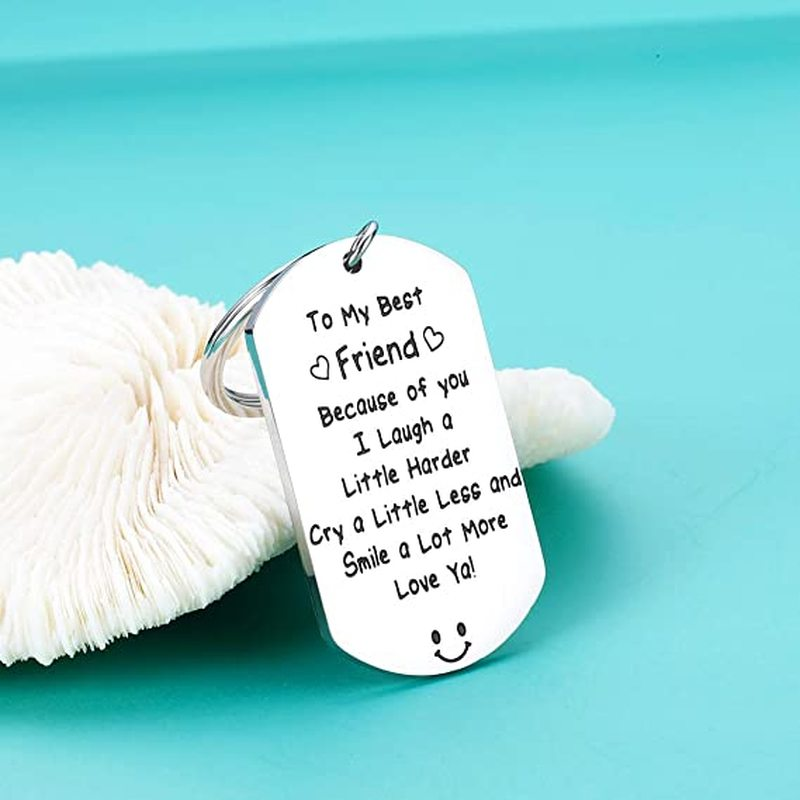 To My Best Friend Keepsake Keyring – Lu Lu's Gift Company