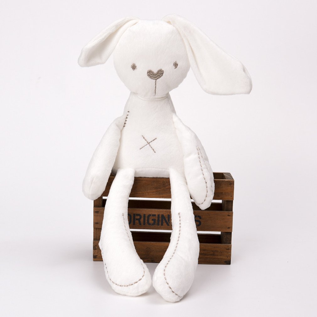 Plush White Rabbit Soft Toy – Lu Lu's Gift Company